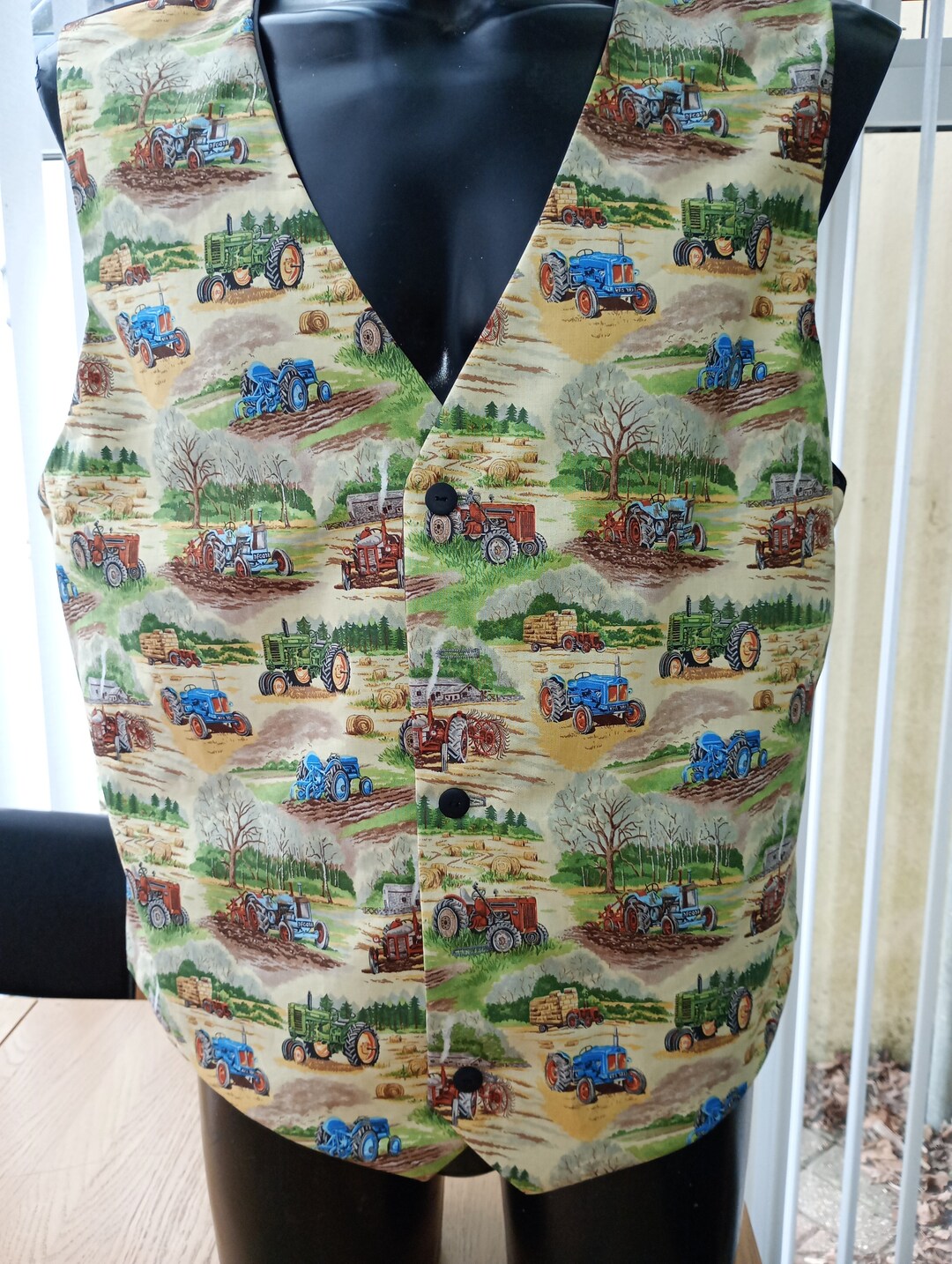 NEW Tractors, Farming, Men's Waistcoat/vest - Etsy