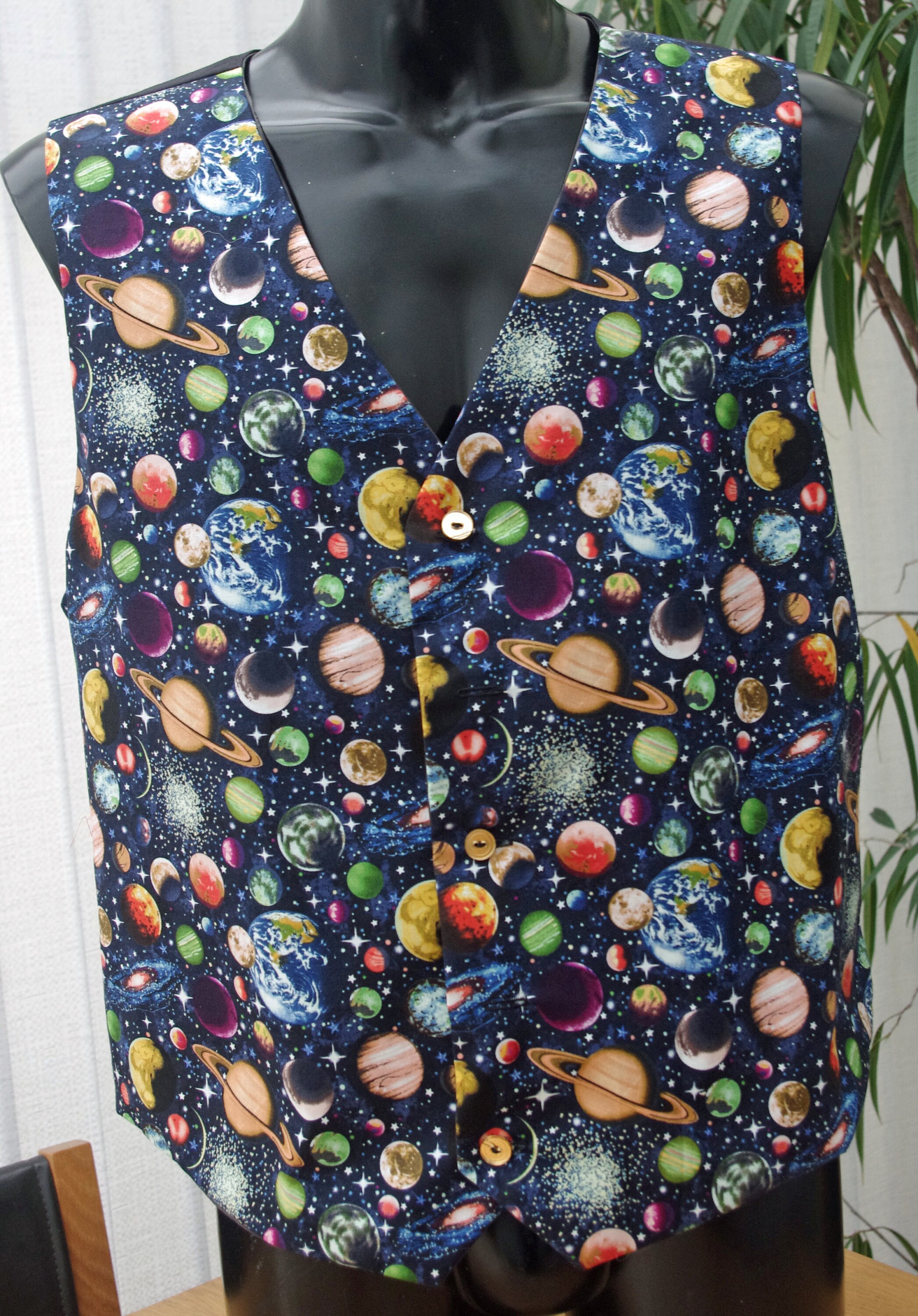 Space, Planets, Solar System Men's Waistcoat Vest - Etsy UK
