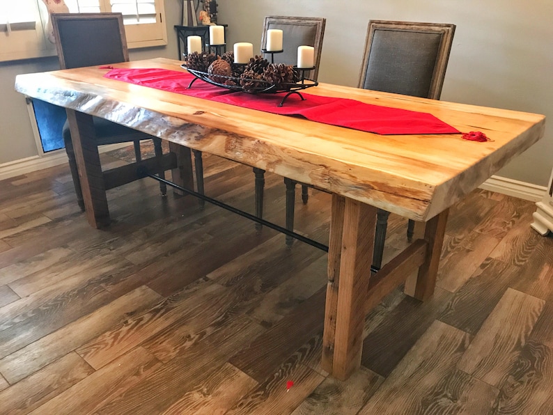 Dining Table Live Edge | Etsy