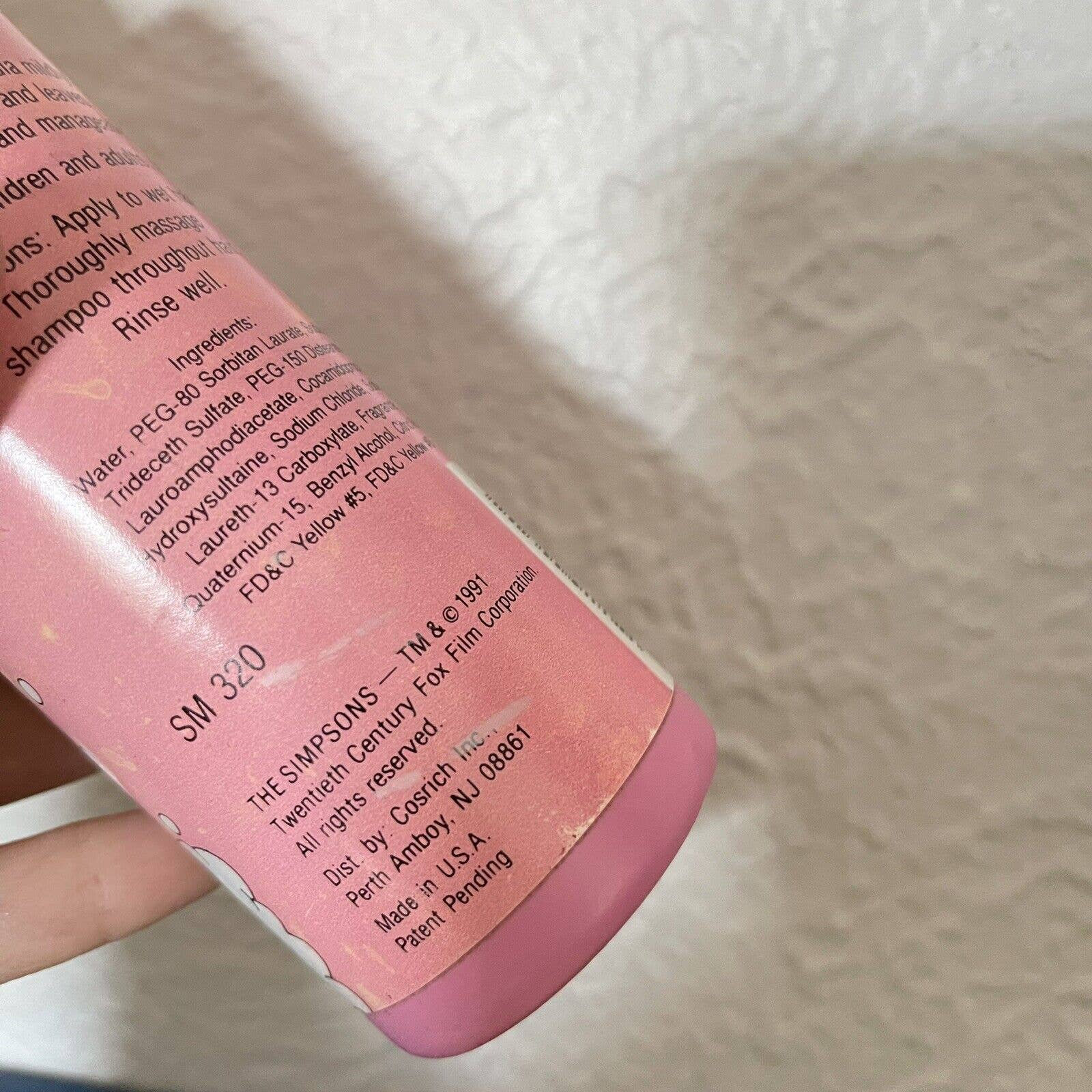 Vintage Marge Simpson Shampoo Bottle Unused Display Awesome - Etsy