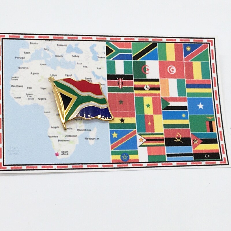 South Africa Pin - Etsy