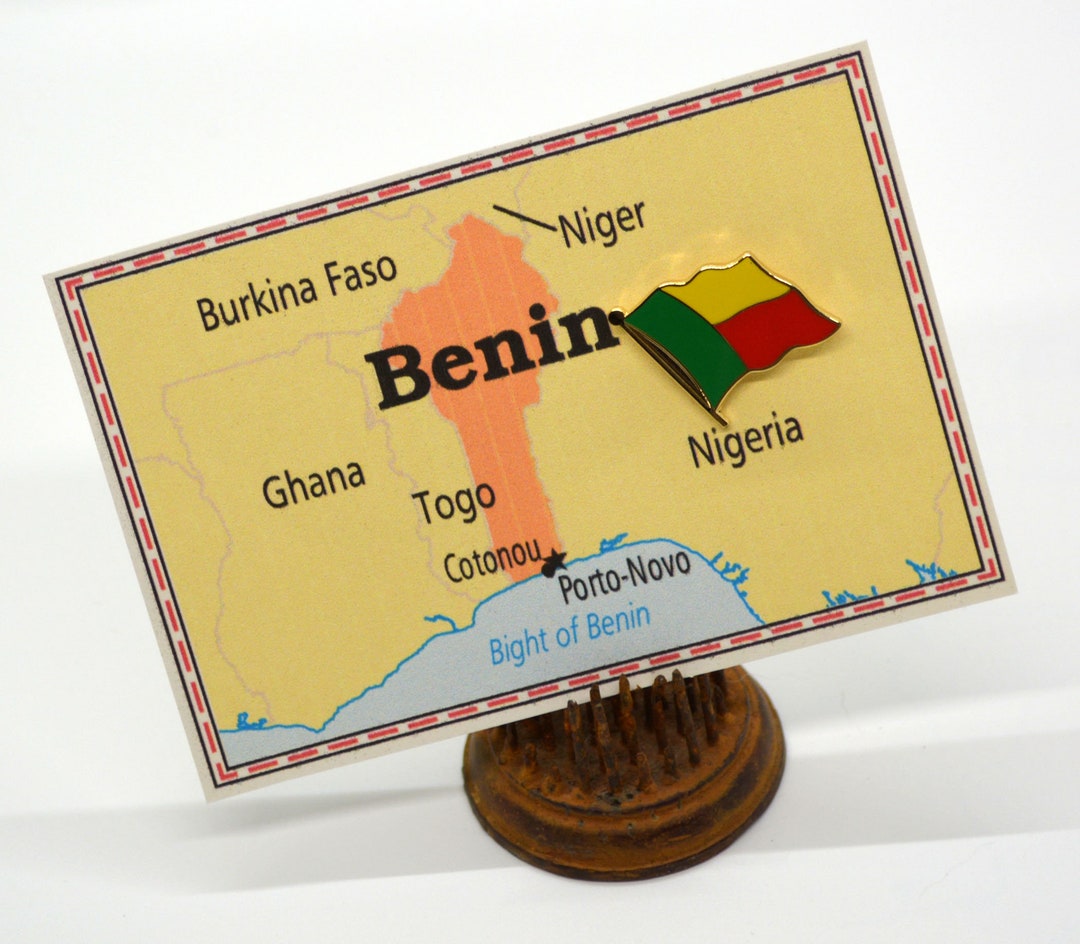 Benin Flag Pin / Tie Tack / Lapel Pin / Country Flag Pin - Etsy Österreich