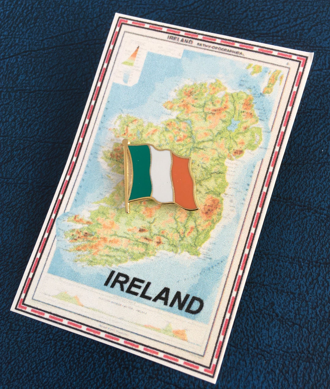 Ireland Flag Pin / Tie Tack / Lapel Pin / Country Flag Pin - Etsy