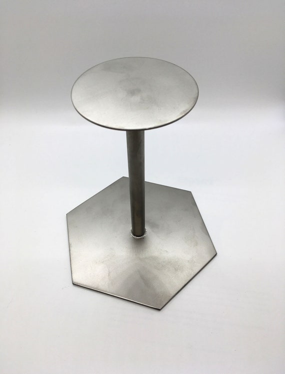 Hex Display Stand With Removable Top Piece / Stainless Steel / - Etsy