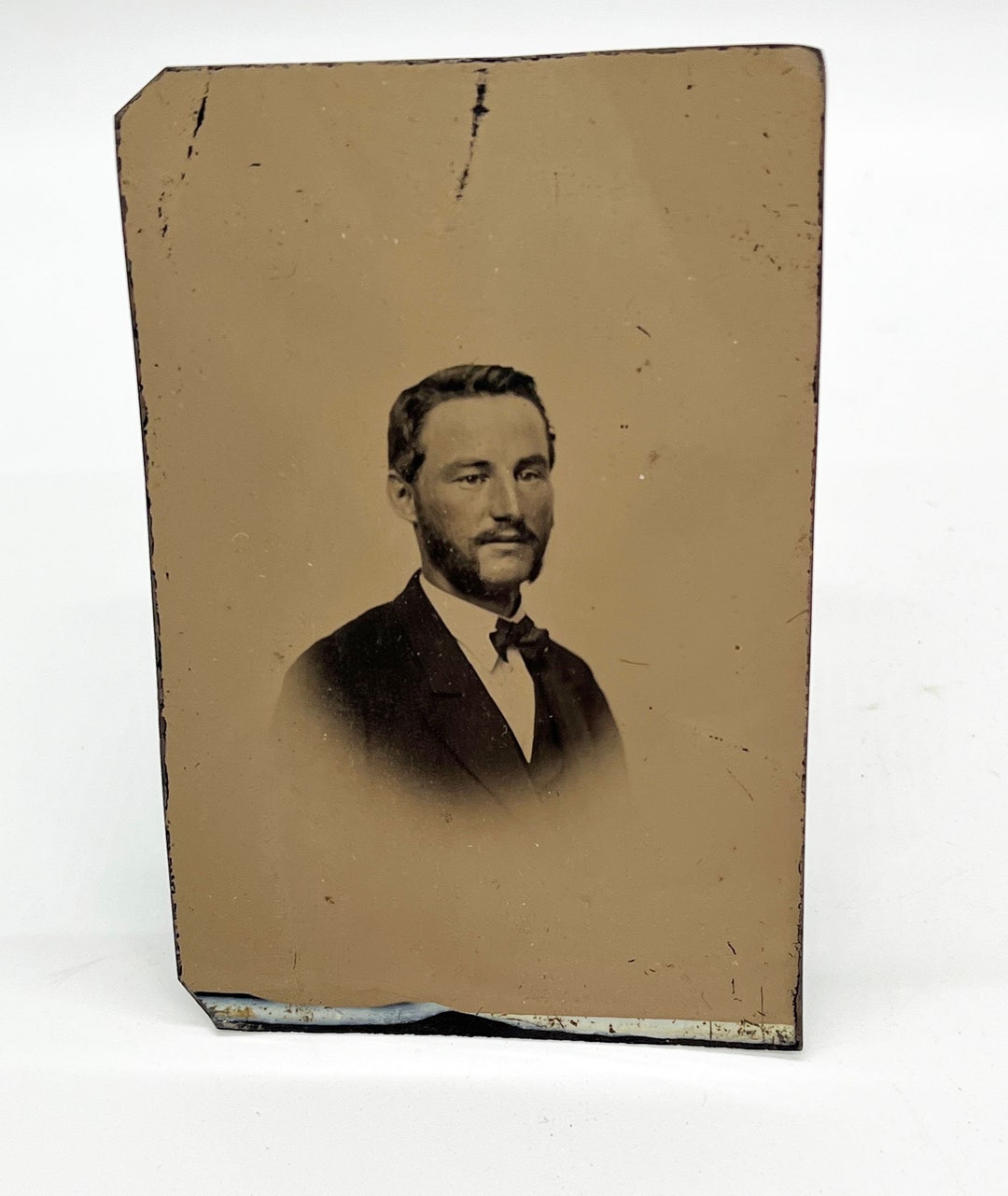 Vintage Tin Type Photo - Etsy