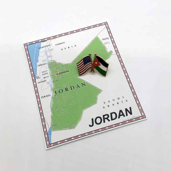 Jordan Lapel Pin - Etsy