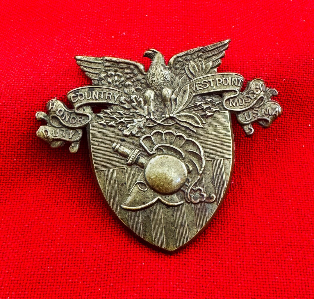 Vintage West Point Cap Badge Pin - Etsy