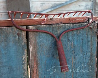 Vintage Rake - Etsy