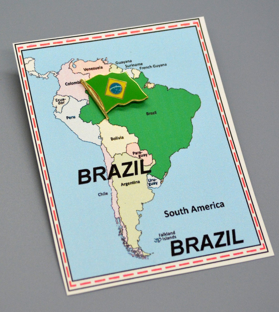 Brazil Flag Pin / Tie Tack / Lapel Pin / Country Flag Pin - Etsy