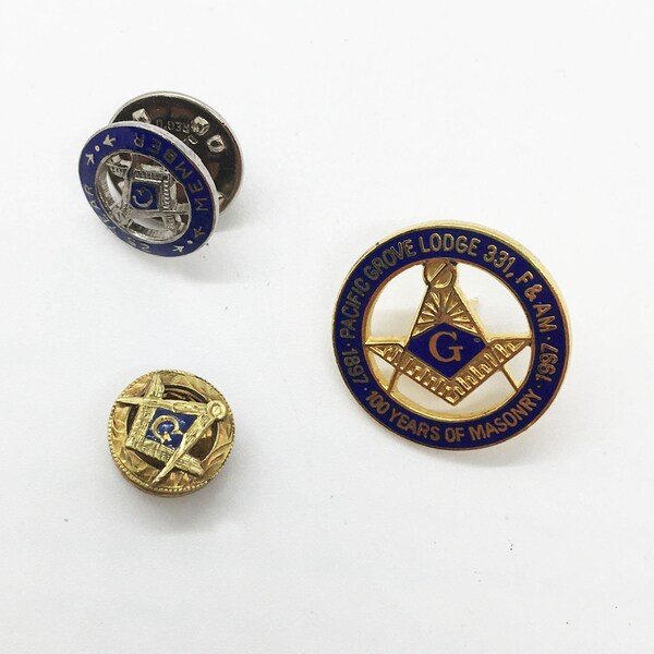 Masonic Lapel Pins - Etsy