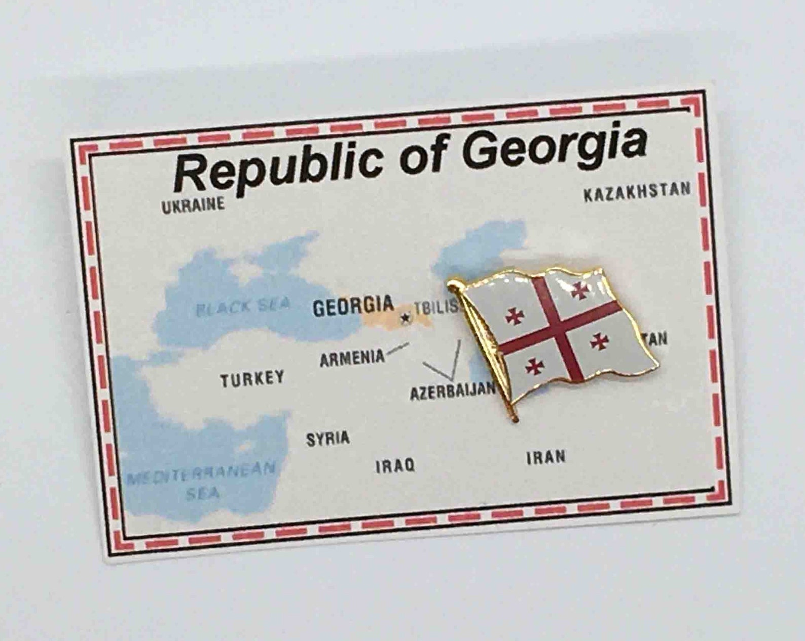 Republic of Georgia Flag Pin / Tie Tack / Lapel Pin / Country - Etsy UK