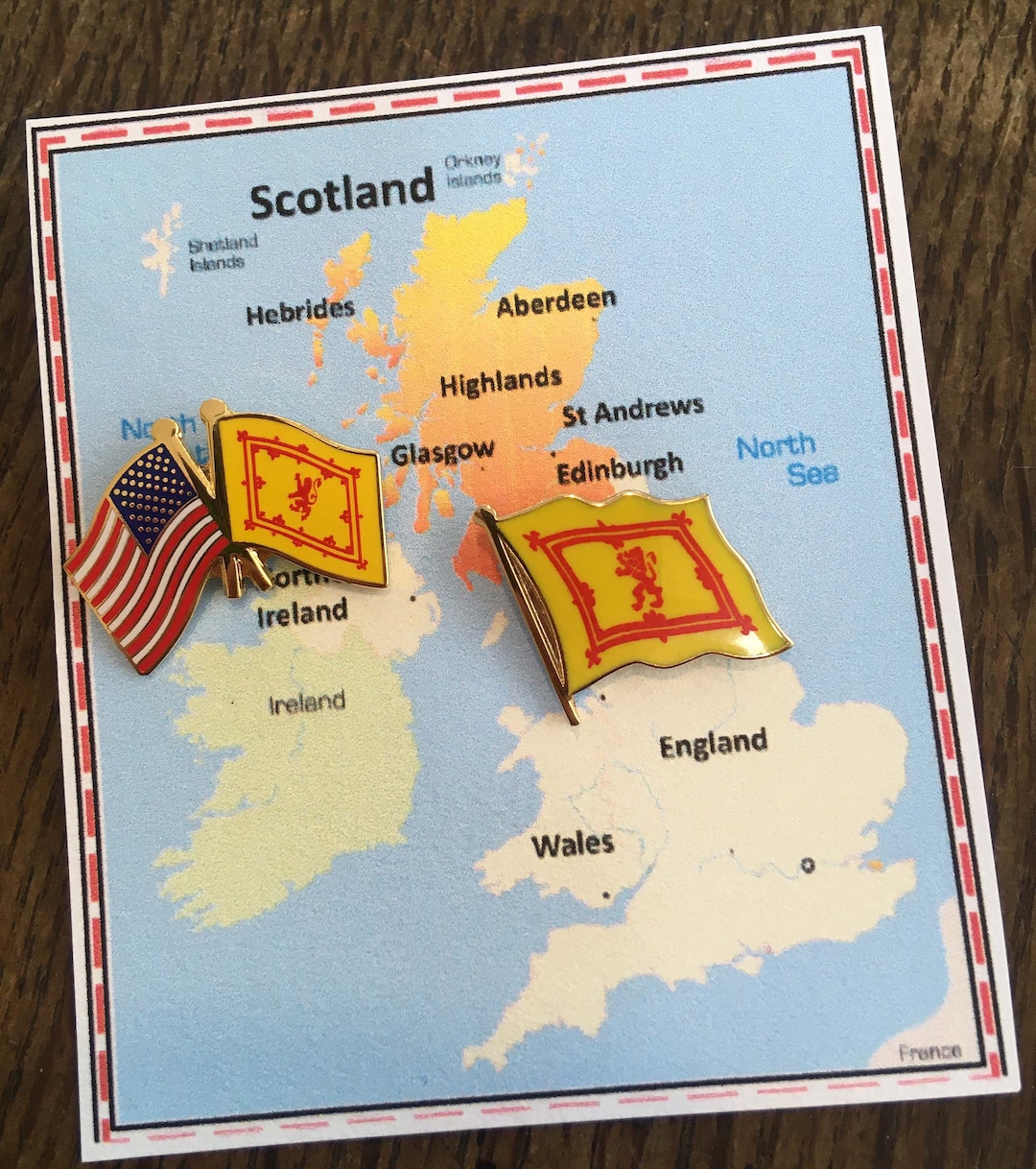 Scotland Lion Rampant Flag Pins / Tie Tack / Lapel Pin / Country Flag ...