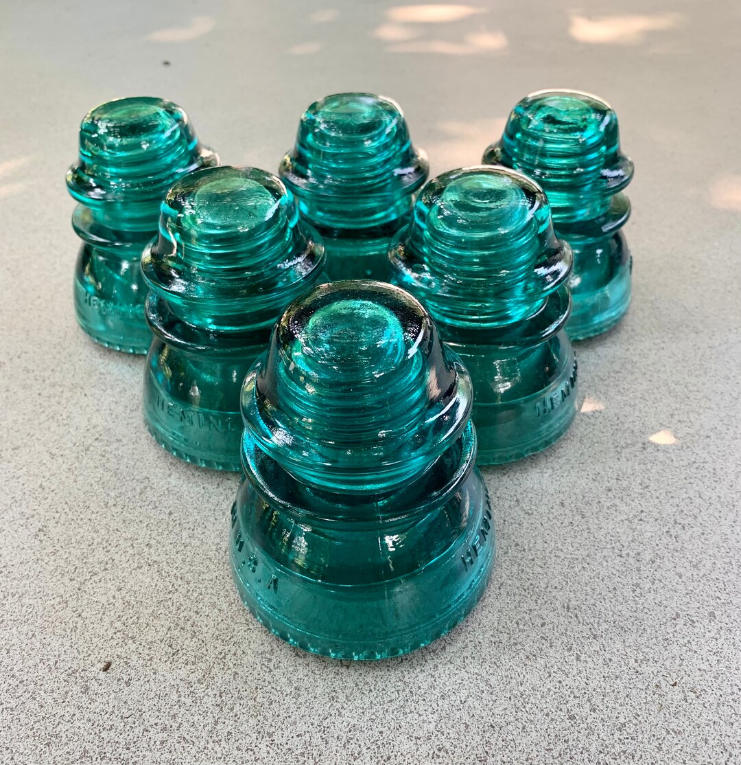 Hemingray 42 hermosa luz colgante verde azulado oscuro / para ...