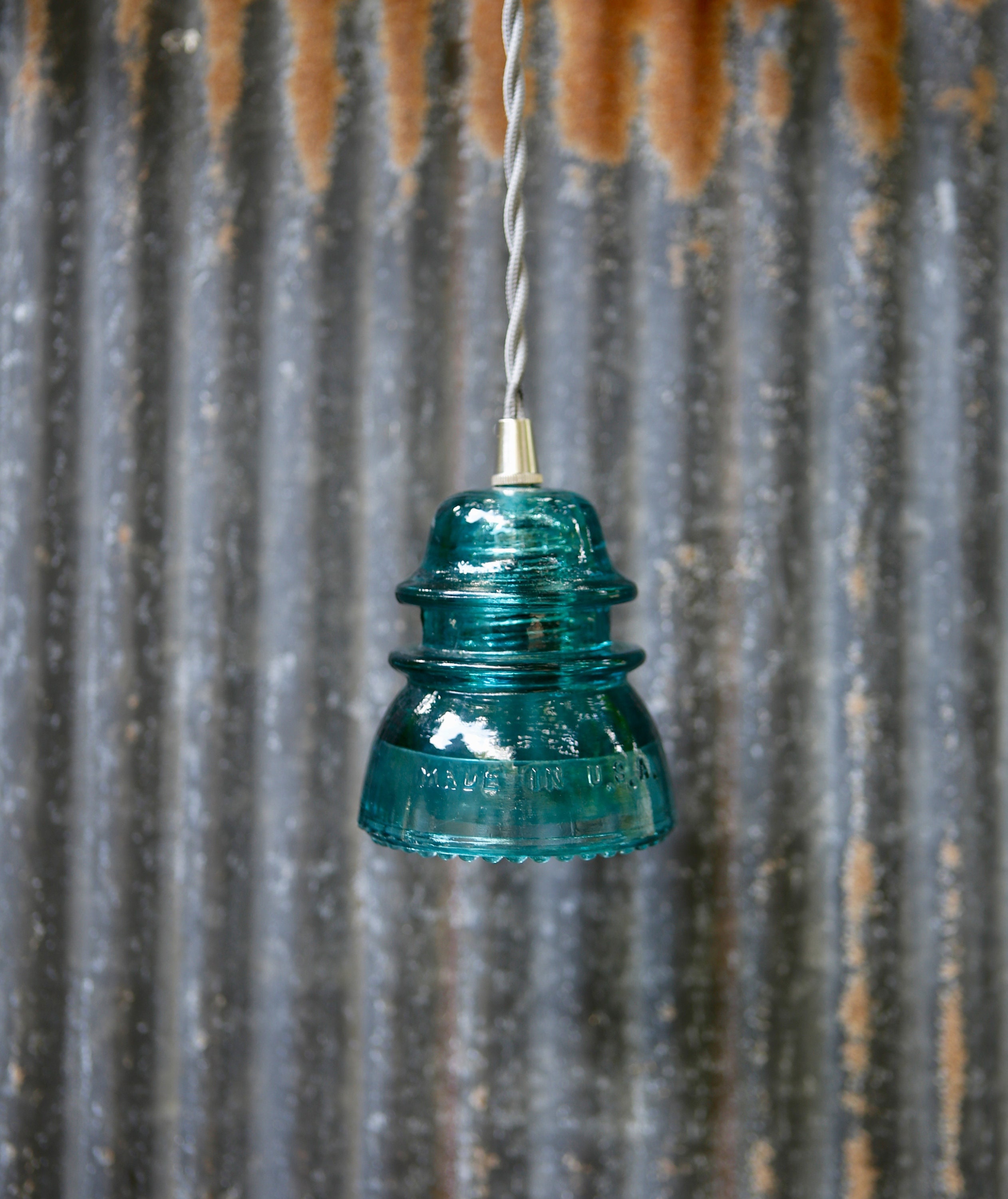 Hemingray 42 Beautiful Dark Teal Pendant Light / for Indoors - Etsy Sweden
