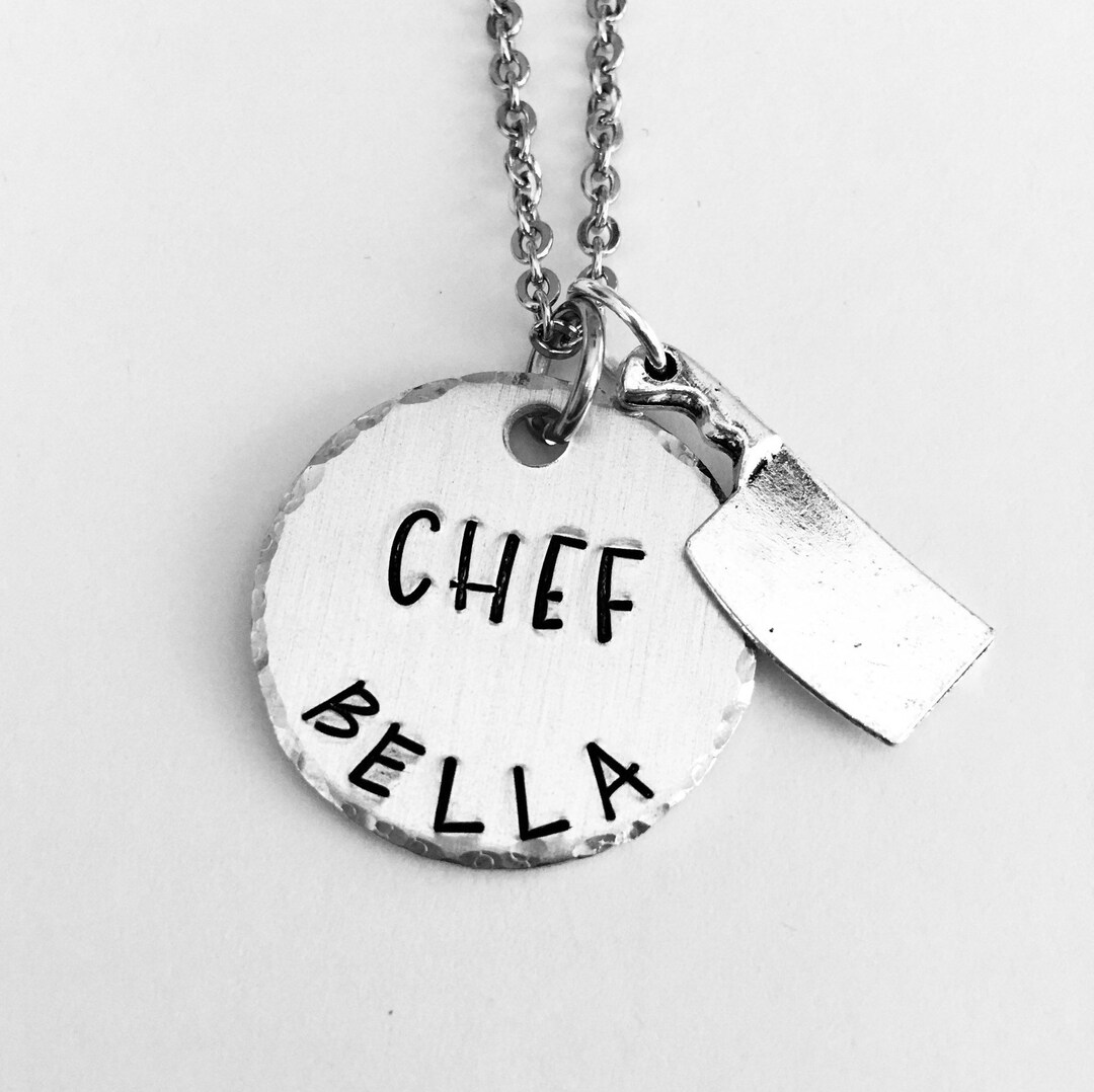 Chefs Necklace, Christmas Presents, Gifts for Her, Gifts for Him, Knife ...