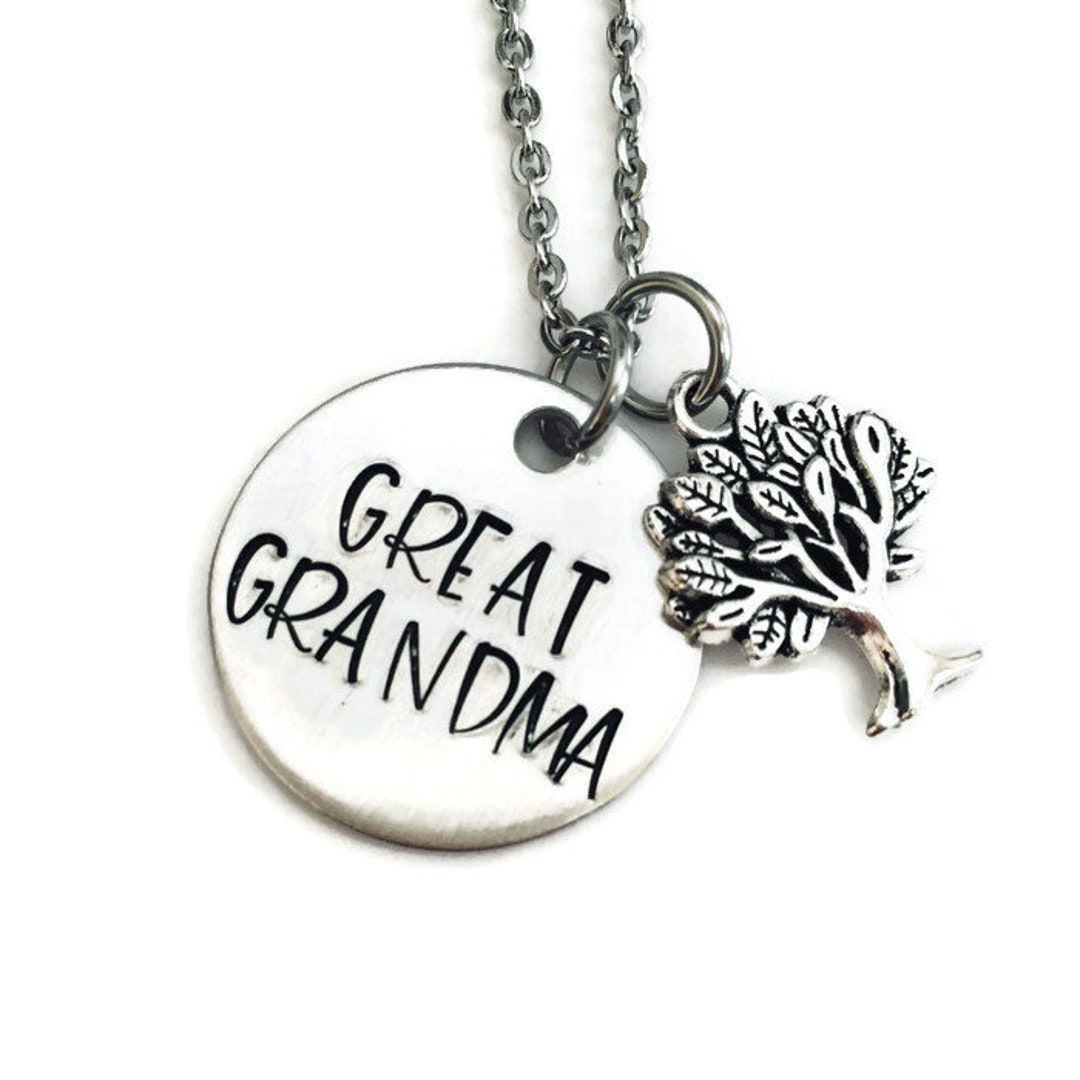 Great Grandma Necklace, Great Grandmother, Family Tree, Grandchildren ...