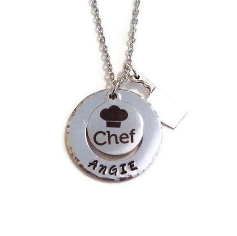 Chef Necklace Keyring Cooks Master Chefs Chef Gifts - Etsy