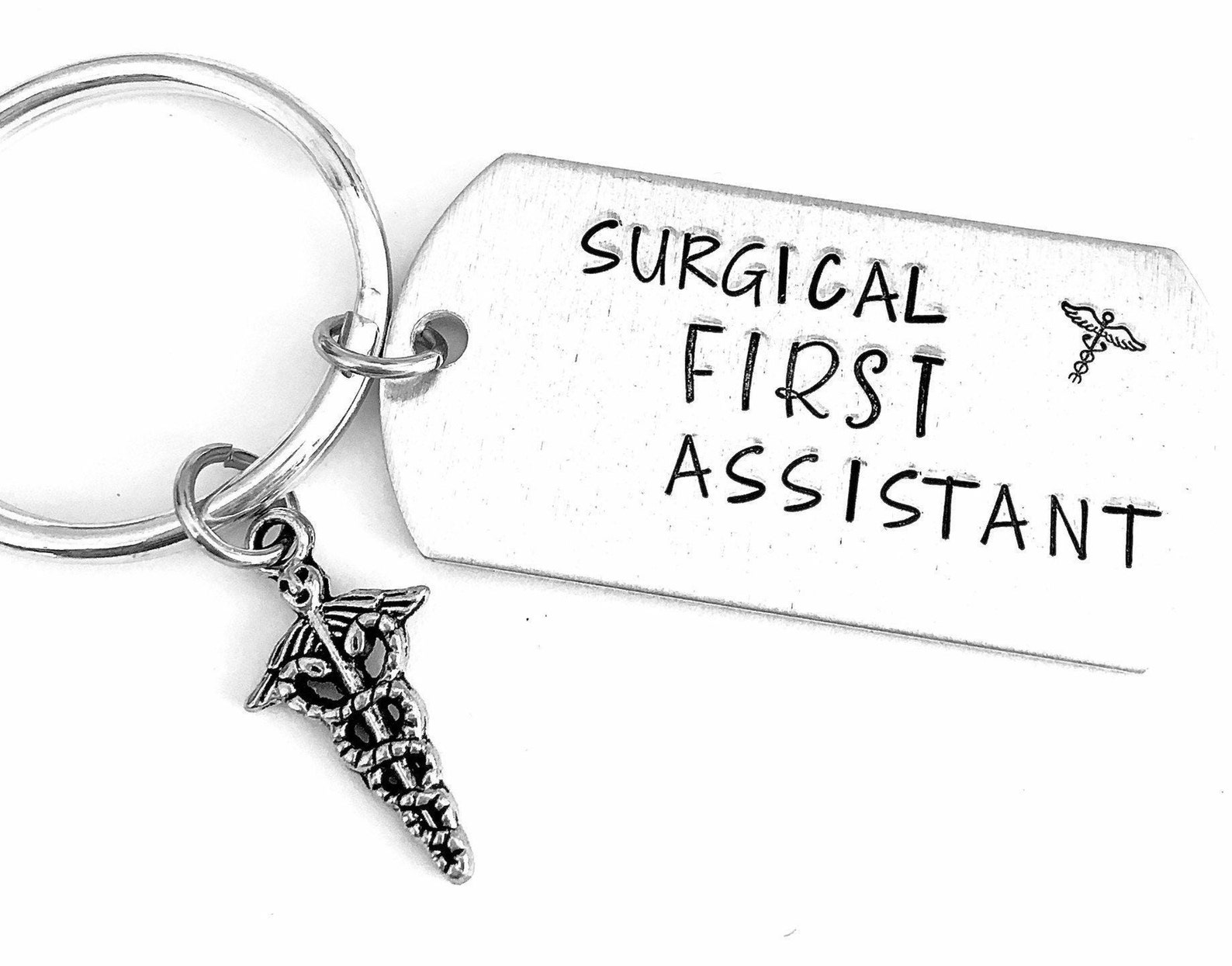 Surgical first assistant first assist keyring surgical tech - Etsy 日本