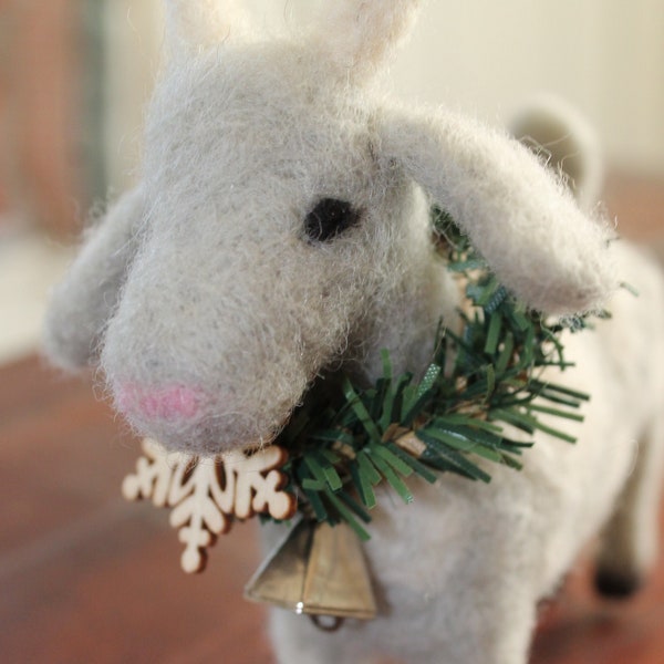 Needle Felted Goat - Etsy