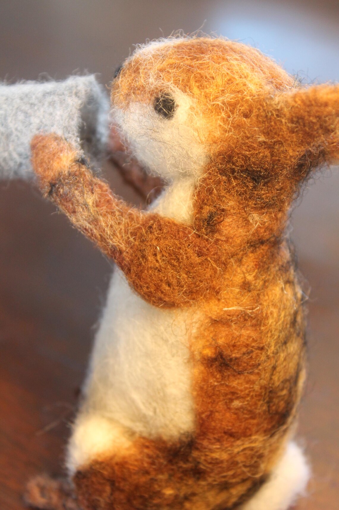 Classic Winnie the Pooh Friends, Needle Felted Rabbit, Gift for Baby ...