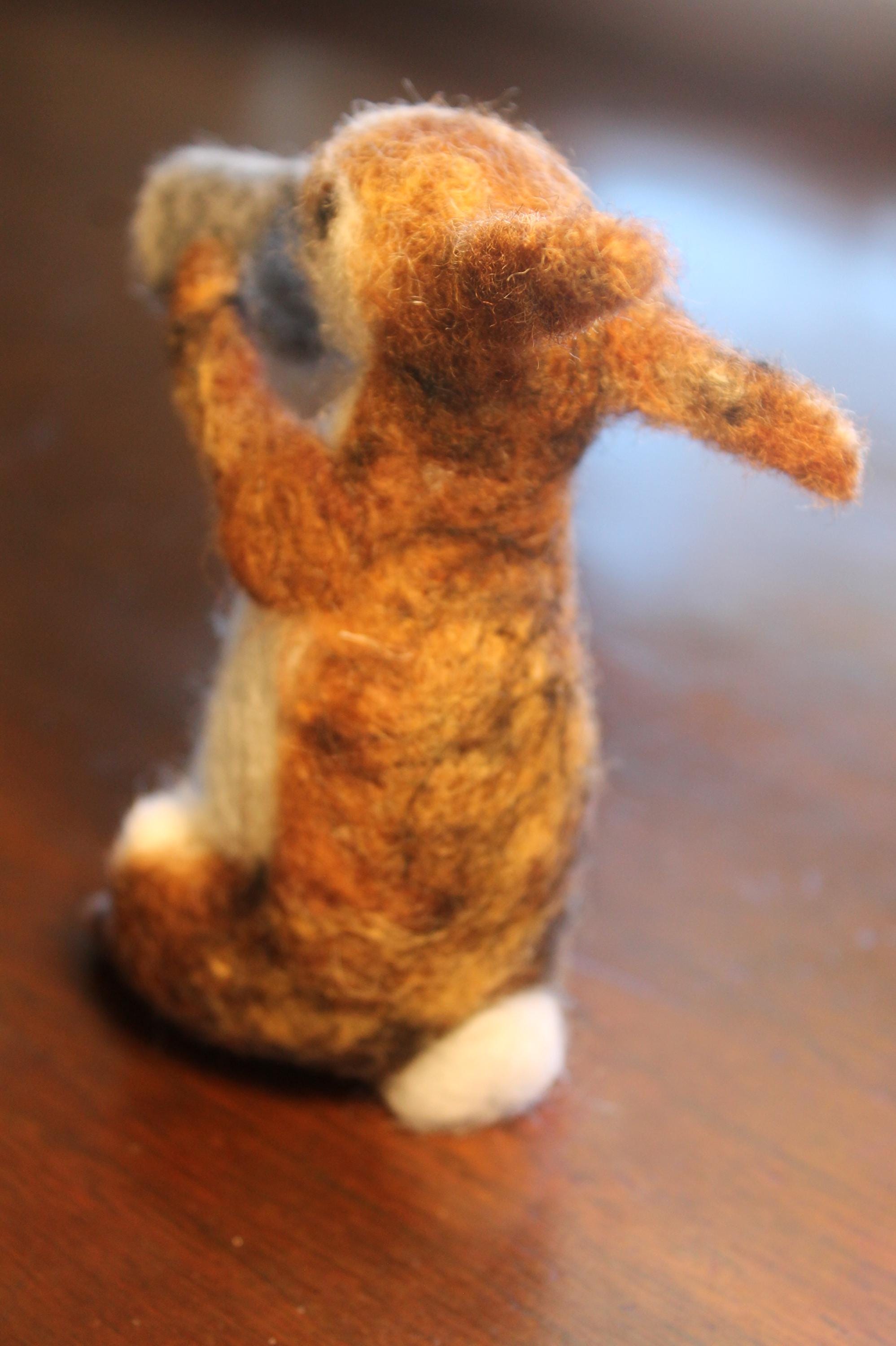 Classic Winnie the Pooh Friends, Needle Felted Rabbit, Gift for Baby ...