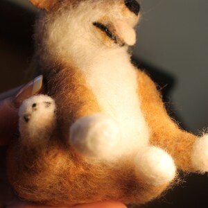 Needle Felted Puppy Shiba Inu New Puppy Gift Needle Felted Dog Fur Baby ...