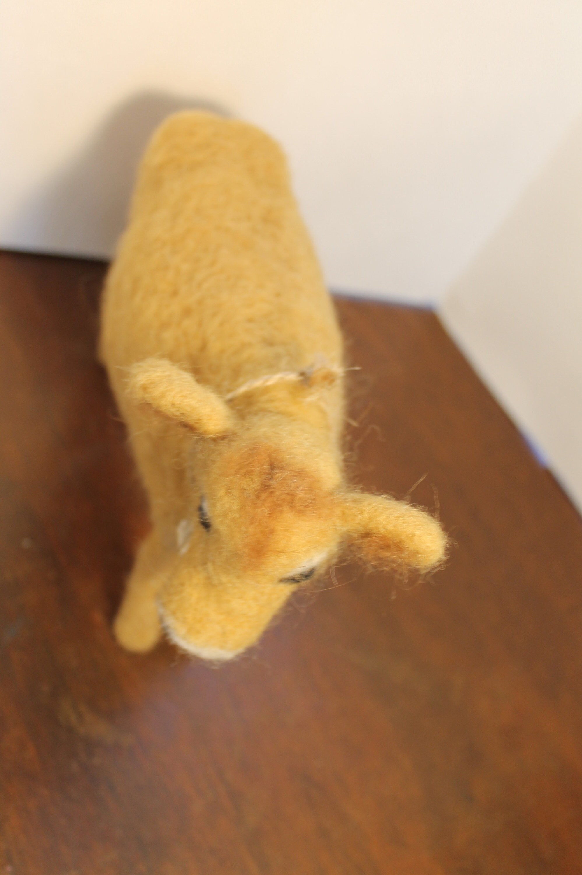 Needle-felted Country Cow/animal, Fiber-sculpted Cow Barn Farm Animal ...