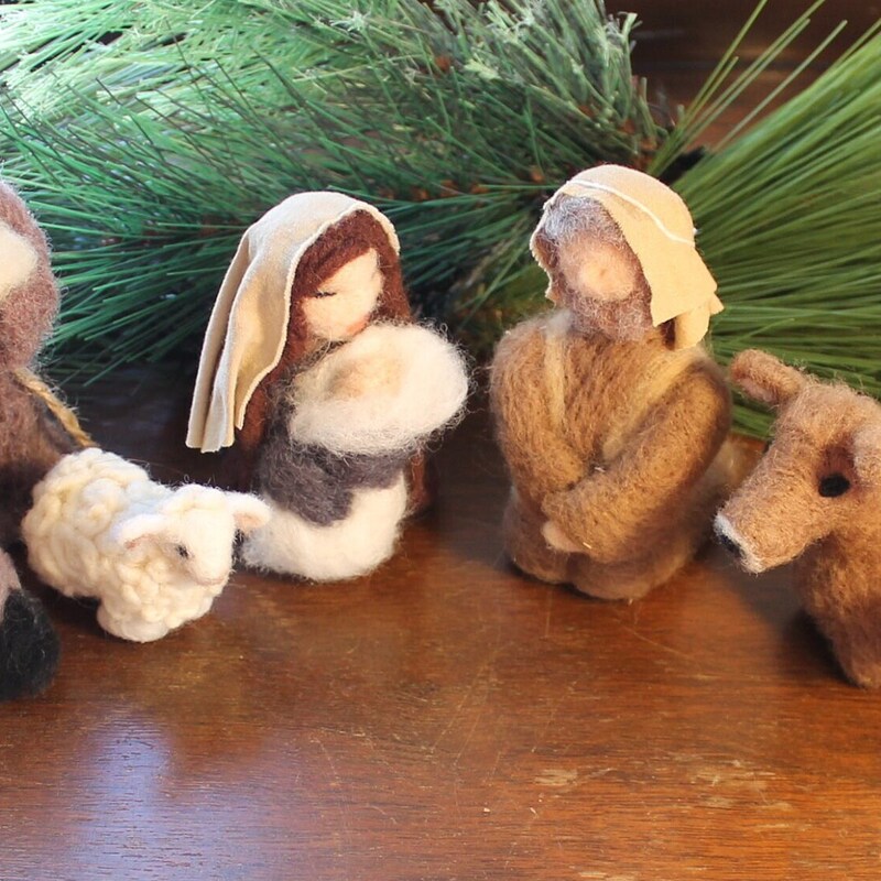 Felt Nativity - Etsy