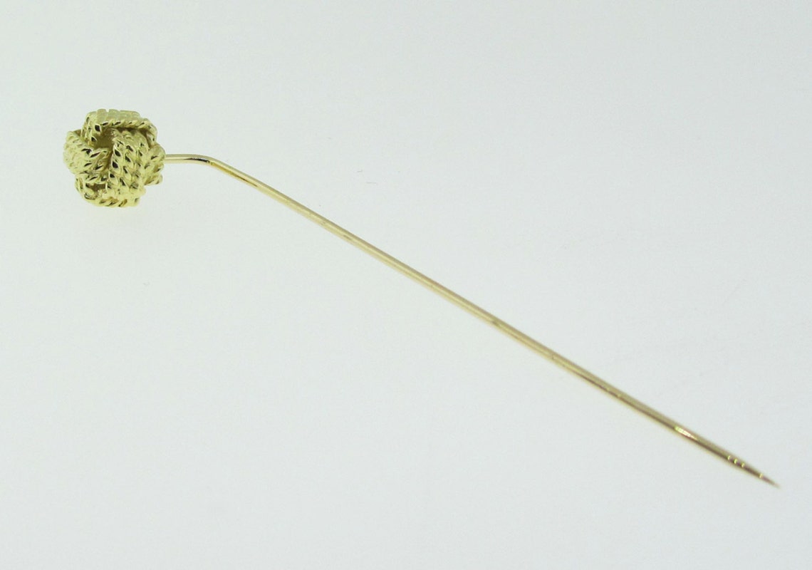 14 K Gold Vintage Hat Pin. - Etsy