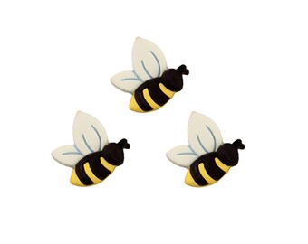 Honey Bee Buttons | Etsy