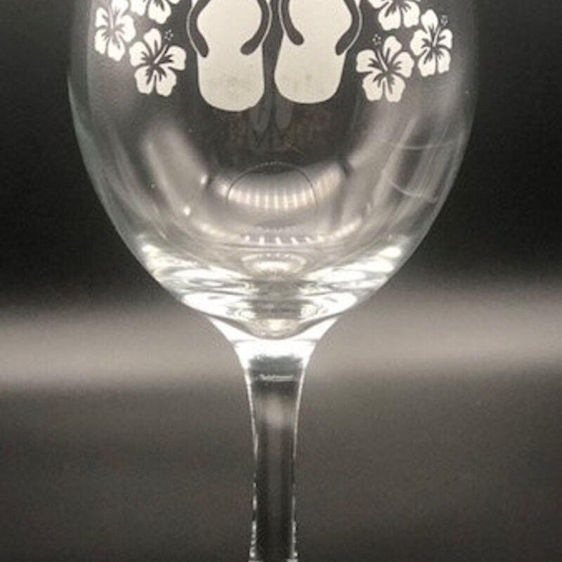 Flip Flop Glass - Etsy