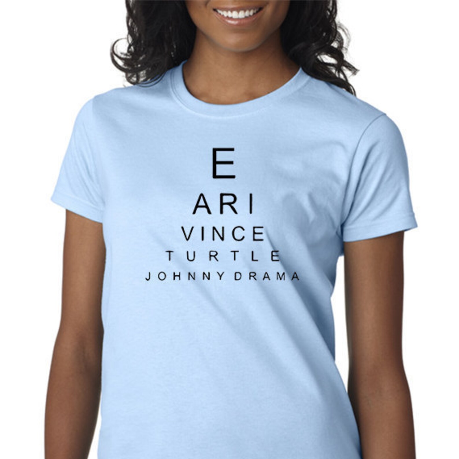 Entourage Eye Chart Tshirt Entourage T-shirt - Etsy