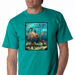 I Like Big Fish Fishing T-shirt - Etsy