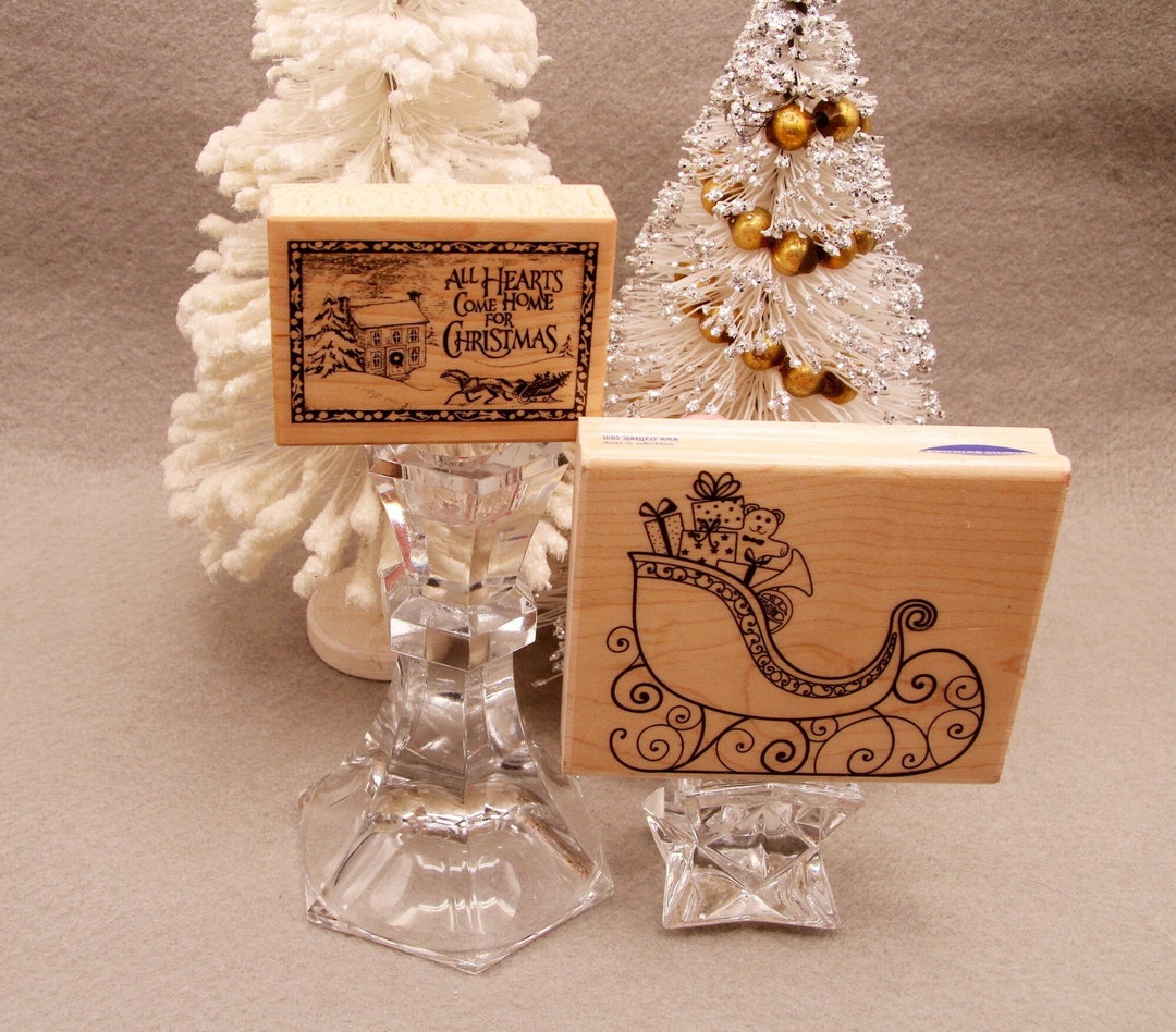 DIY Vintage New Santas Sleigh OR PSX All Hearts Come Home for Christmas ...