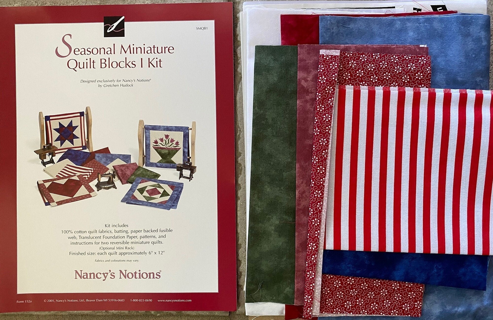 Diy Vintage Sewing With Nancy Notions Seasonal Miniature Quilt Blocks ...