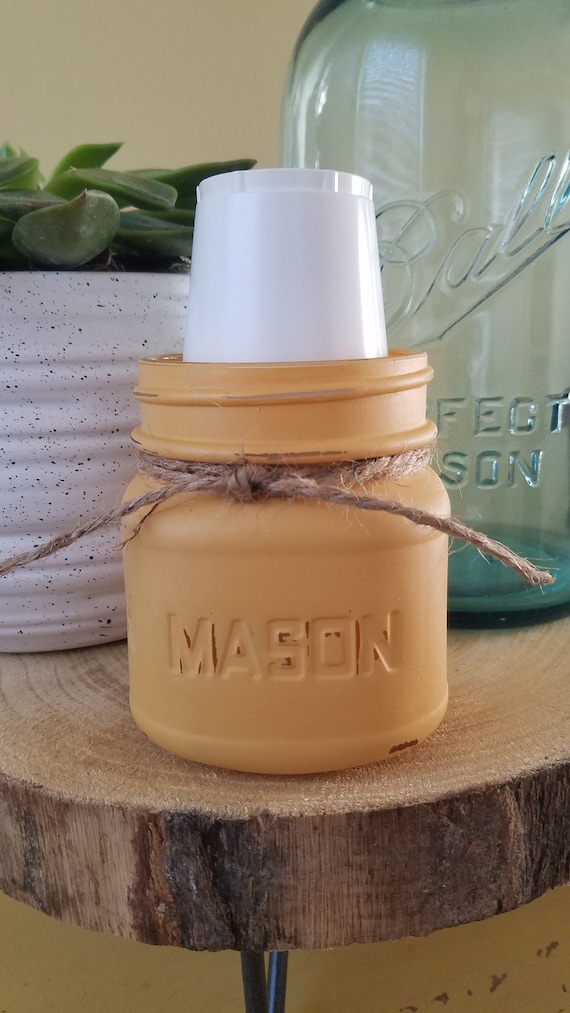 Mason Jar Dixie Cup Holder 1/2 Pint Cup Holder 3 Oz Cups - Etsy