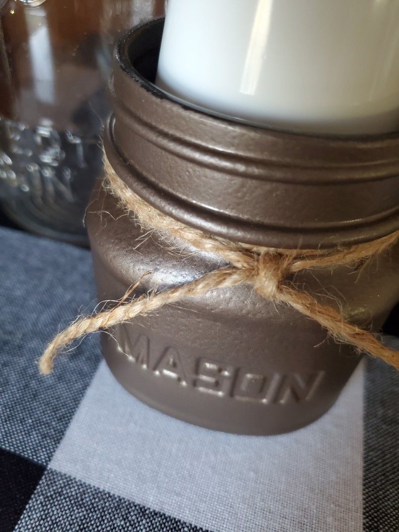 Mason Jar Dixie Cup Holder, 1/2 Pint Cup Holder, 3 Oz Cups, Urban ...