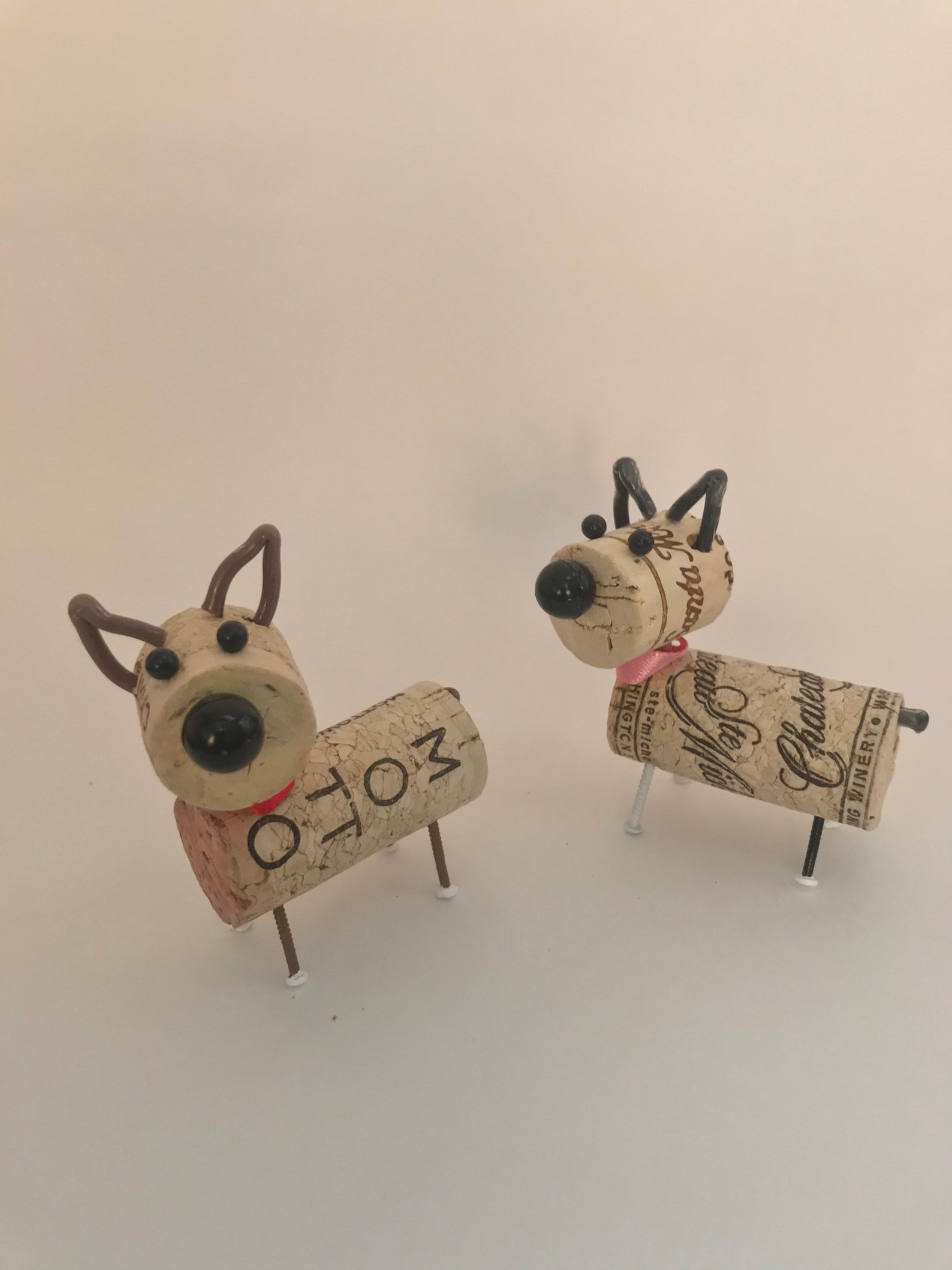 Boston Terrier Wine Cork Dog Ornament - Etsy