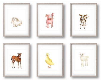 Pig Lamb Duck Cow | Etsy