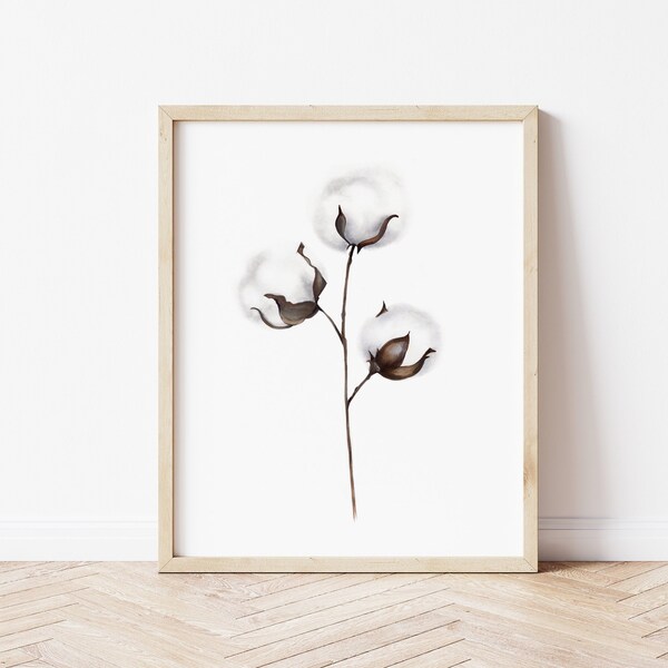 Cotton Branch - Etsy