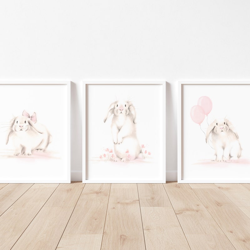 Pink Bunny - Etsy