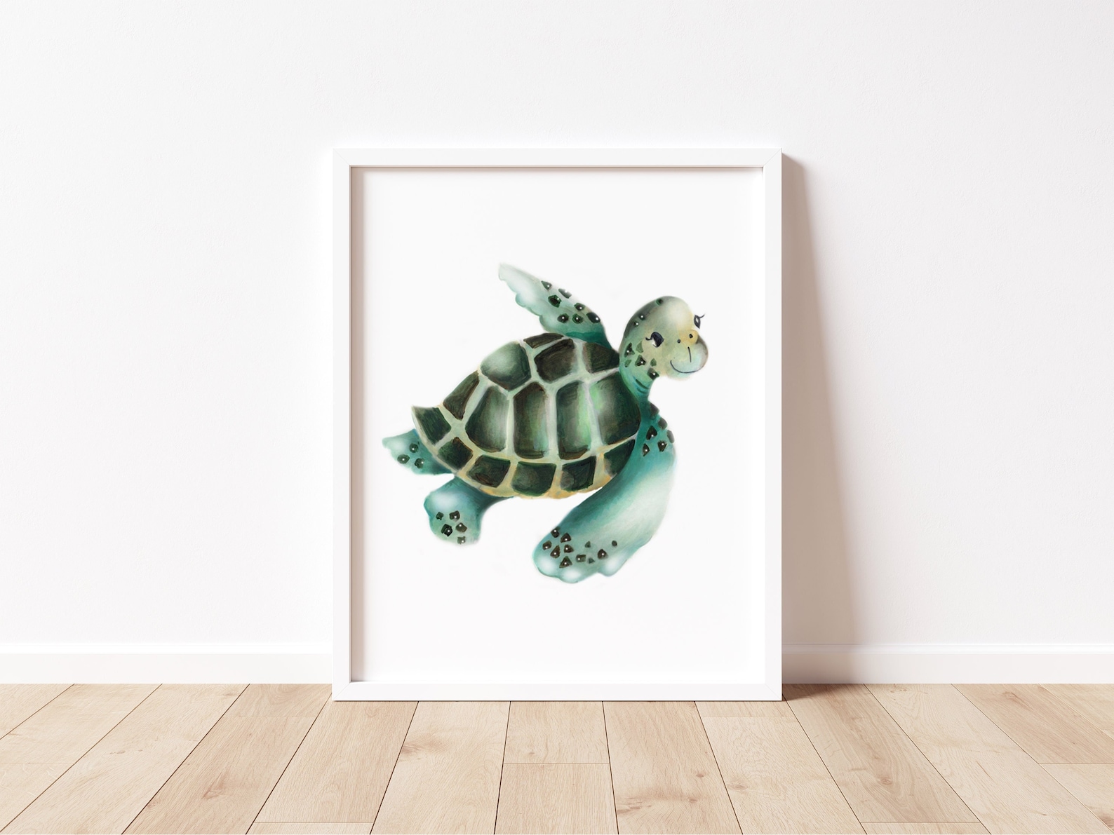 Sea Turtle Nursery Print Baby Turtle Wall Decor Ocean Baby - Etsy