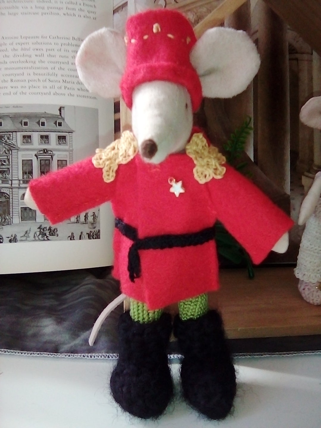 Nutcracker Mouse Dad - Etsy