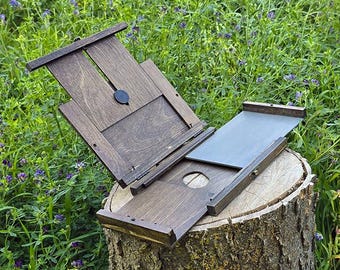 Compact Handmade Pochade Box for Plein Air Painting - "the Overlander ...
