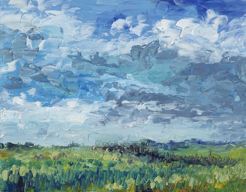 Custom Landscape Oil Painting From Your Photo - Impressionist ...