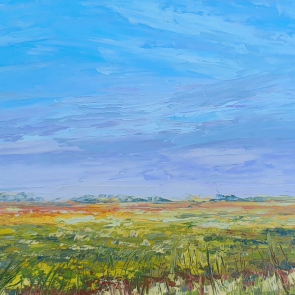 Prairie Landscape - Etsy