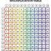 5 Rainbow Multiplication Tables for Kids Fun Math Printable File - Etsy