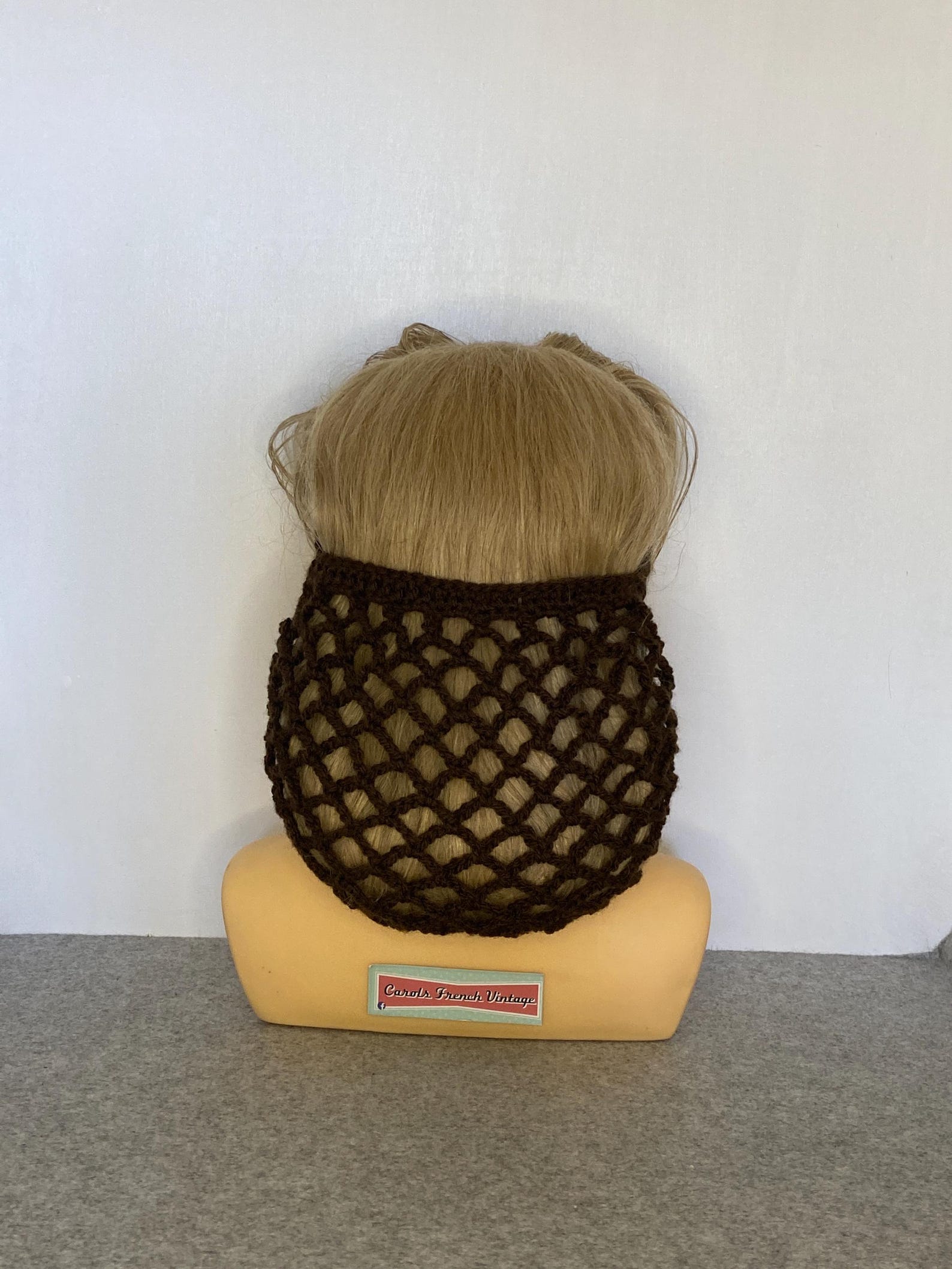 Handmade Crochet Half Snood in Brown. - Etsy