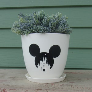 Disney Castle Inspired Plant Pot - Etsy