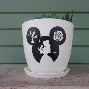 Disney Princess Inspired Plant Pots - Etsy